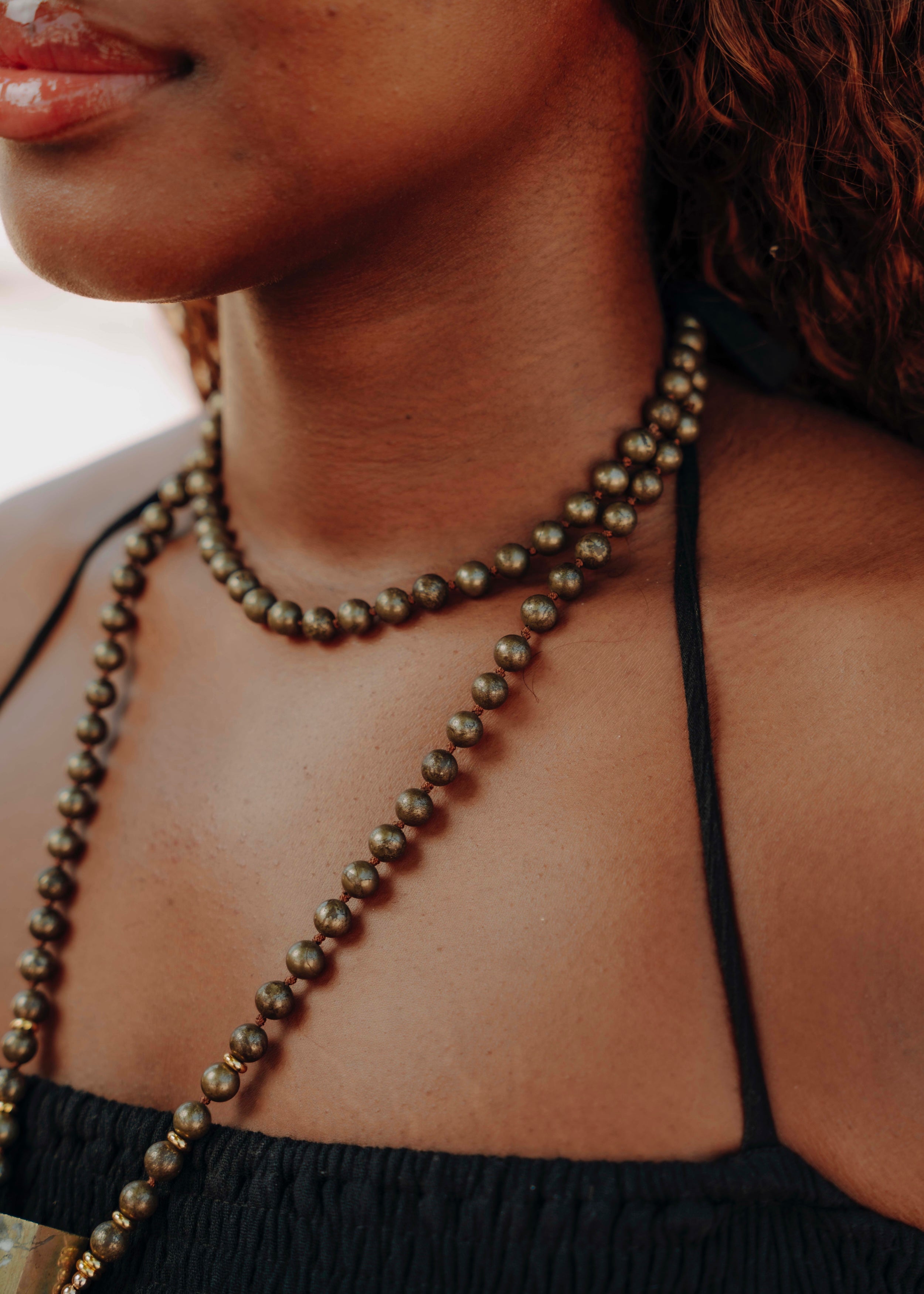 Crystal Mala Necklace- Powerful Healing Crystal Energy // Fiong Mma