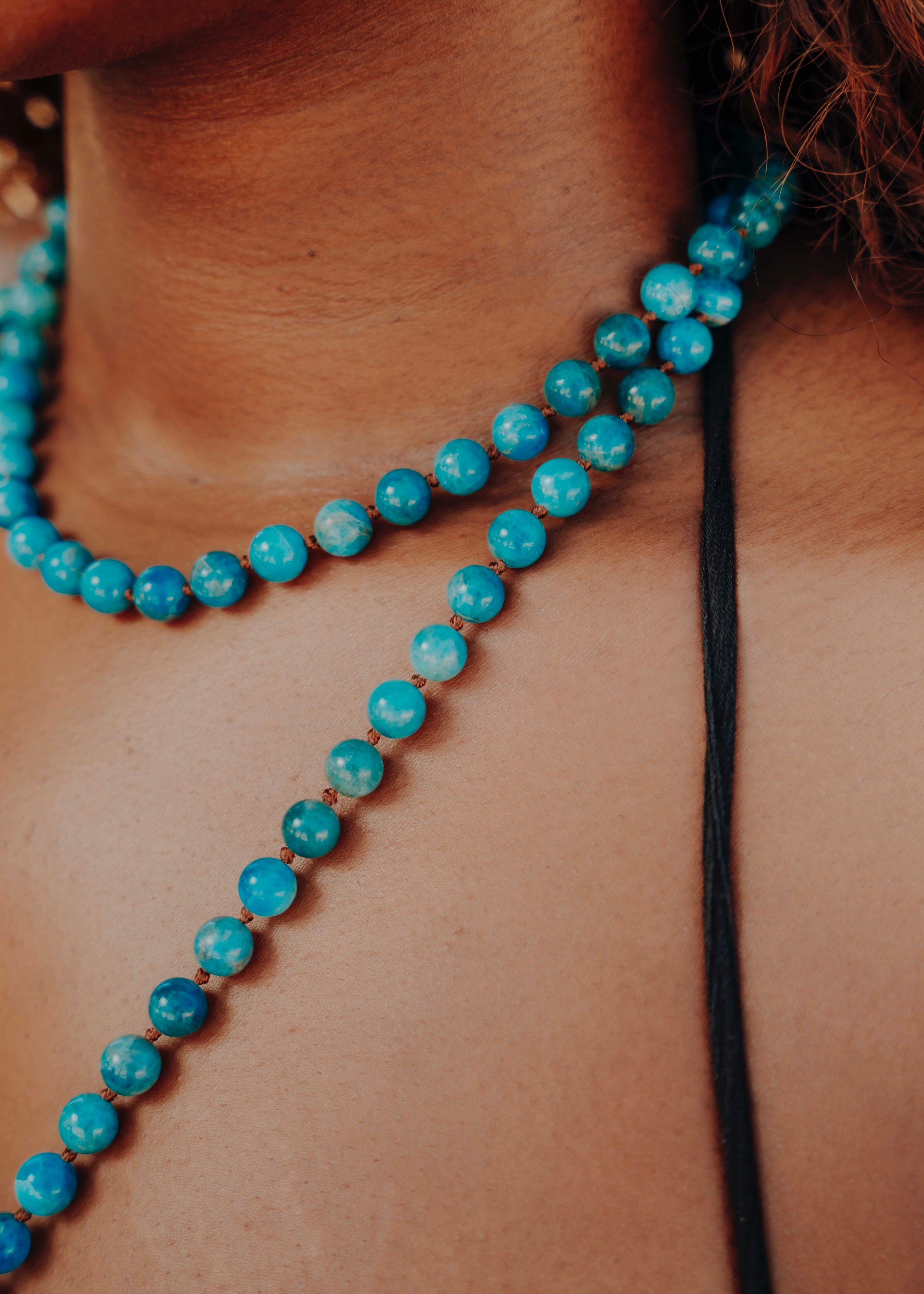 Crystal Mala Necklace- Powerful Healing Crystal Energy // Fiong Mma