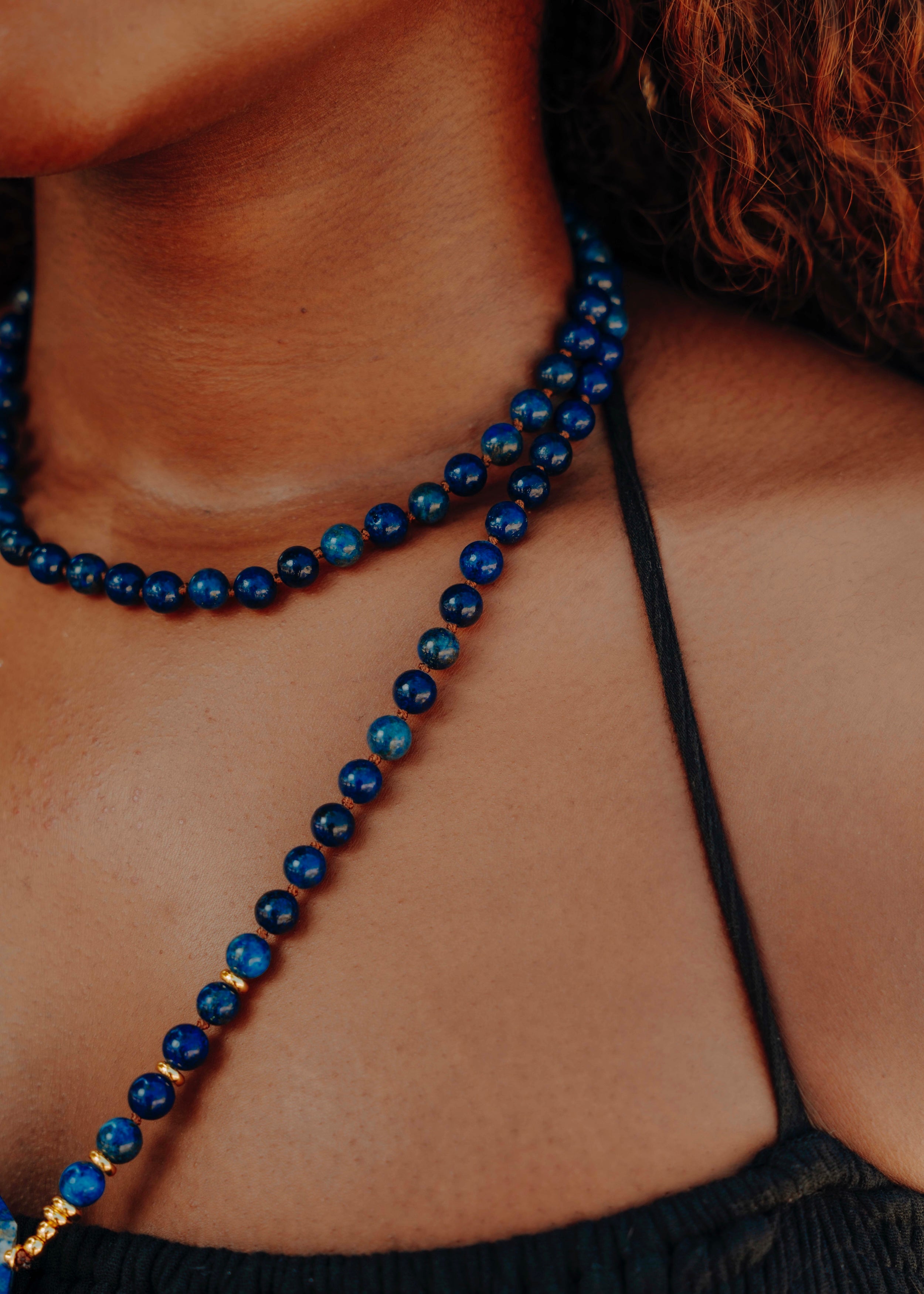 Crystal Mala Necklace- Powerful Healing Crystal Energy // Fiong Mma